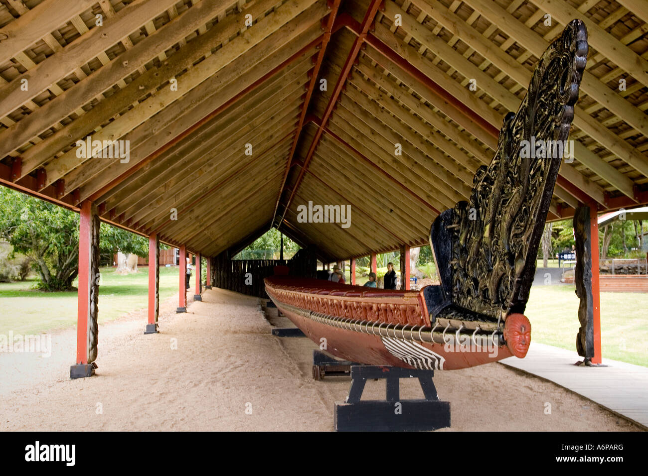 Moari boat house hi-res stock photography and images - Alamy