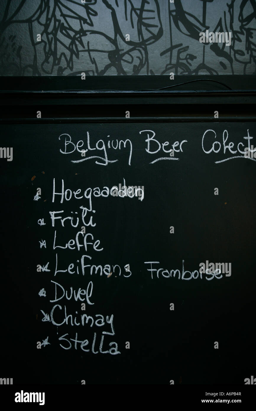 Taste Of Belgium Beer Menu at JENENGE blog