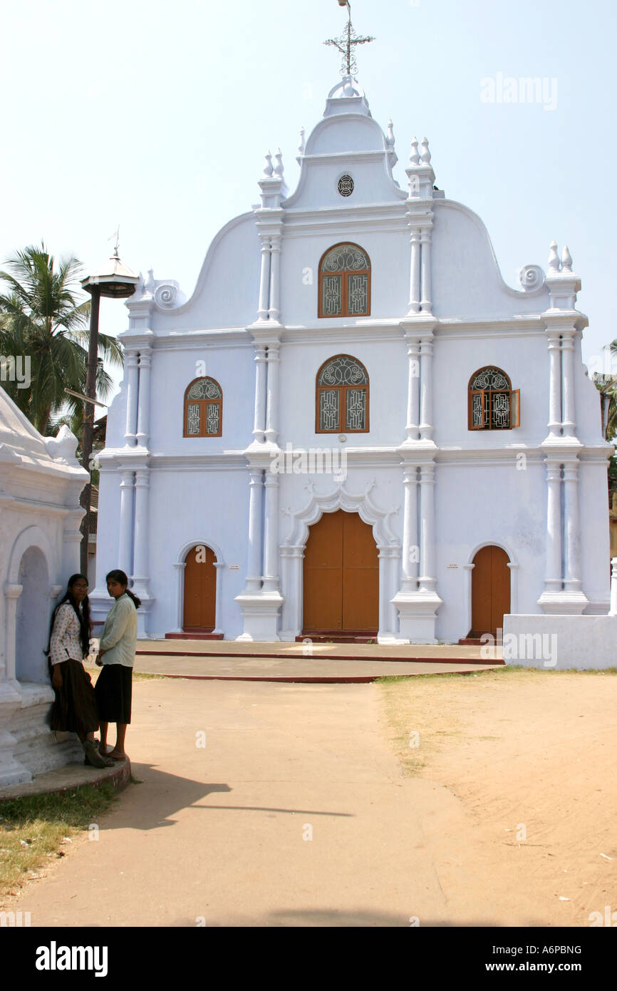 Our Lady of Life church in Jewtown ,Cochin ,Kerala Stock Photo - Alamy