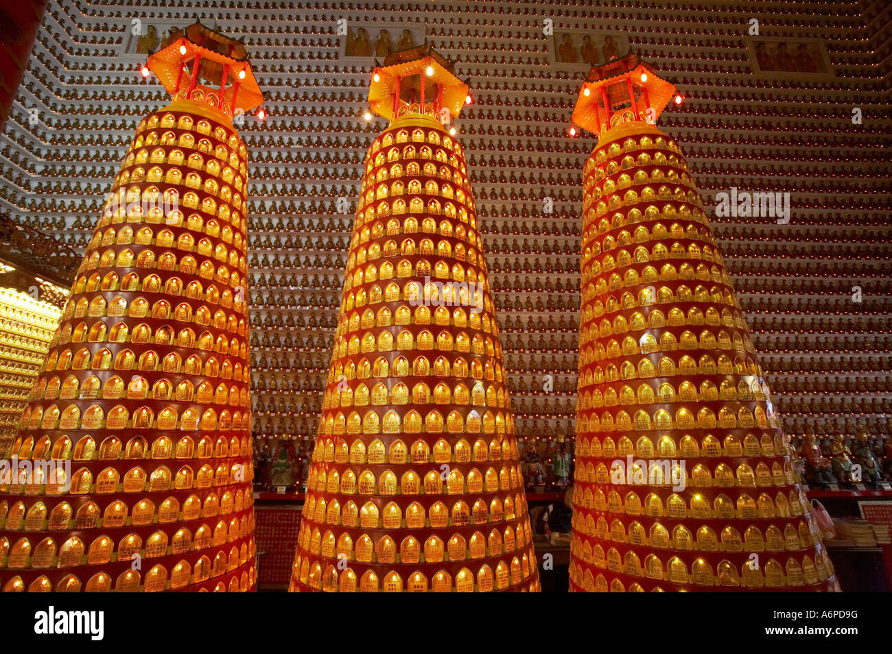 Ten Thousand Buddhas monastery in Hong Kong Stock Photo - Alamy