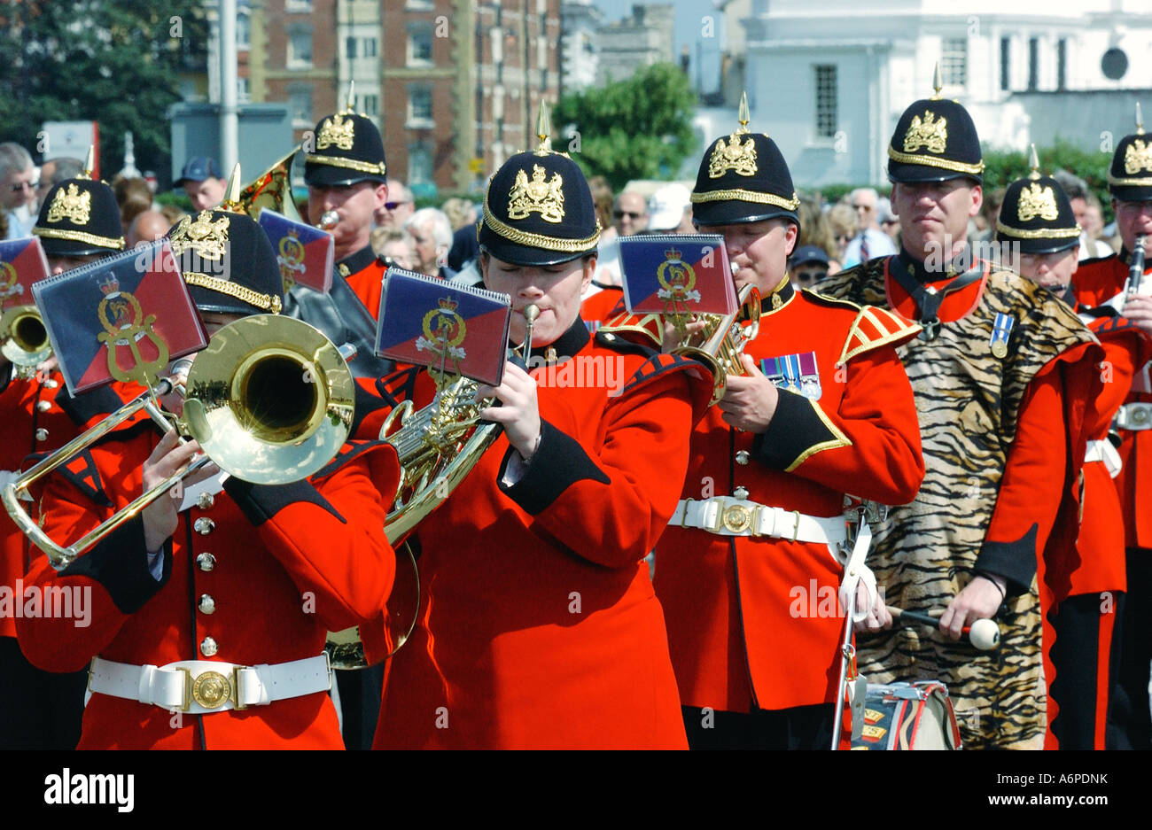 The military band of the Adjutant Generals Corp of the British Army ...