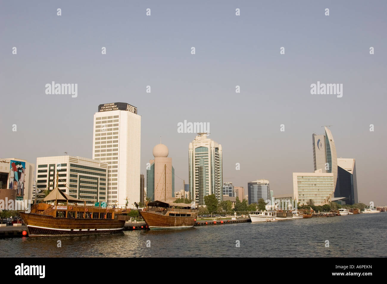 Dubai Creek Waterfront Stock Photo - Alamy