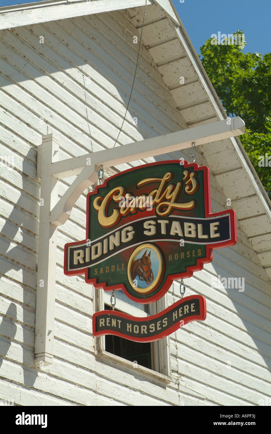 Livery stable sign hi-res stock photography and images - Alamy