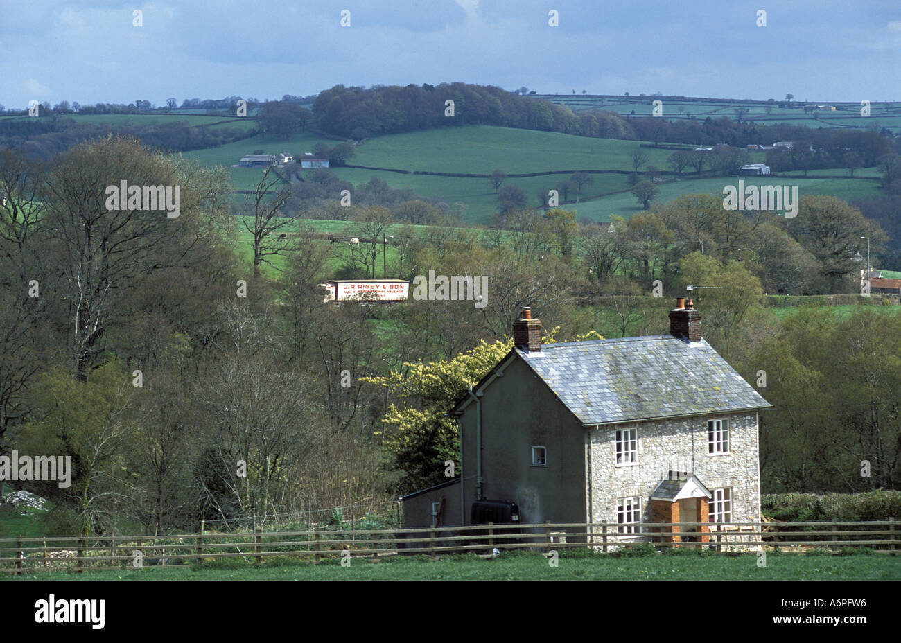 English landscape in blackdown hills hi-res stock photography and ...