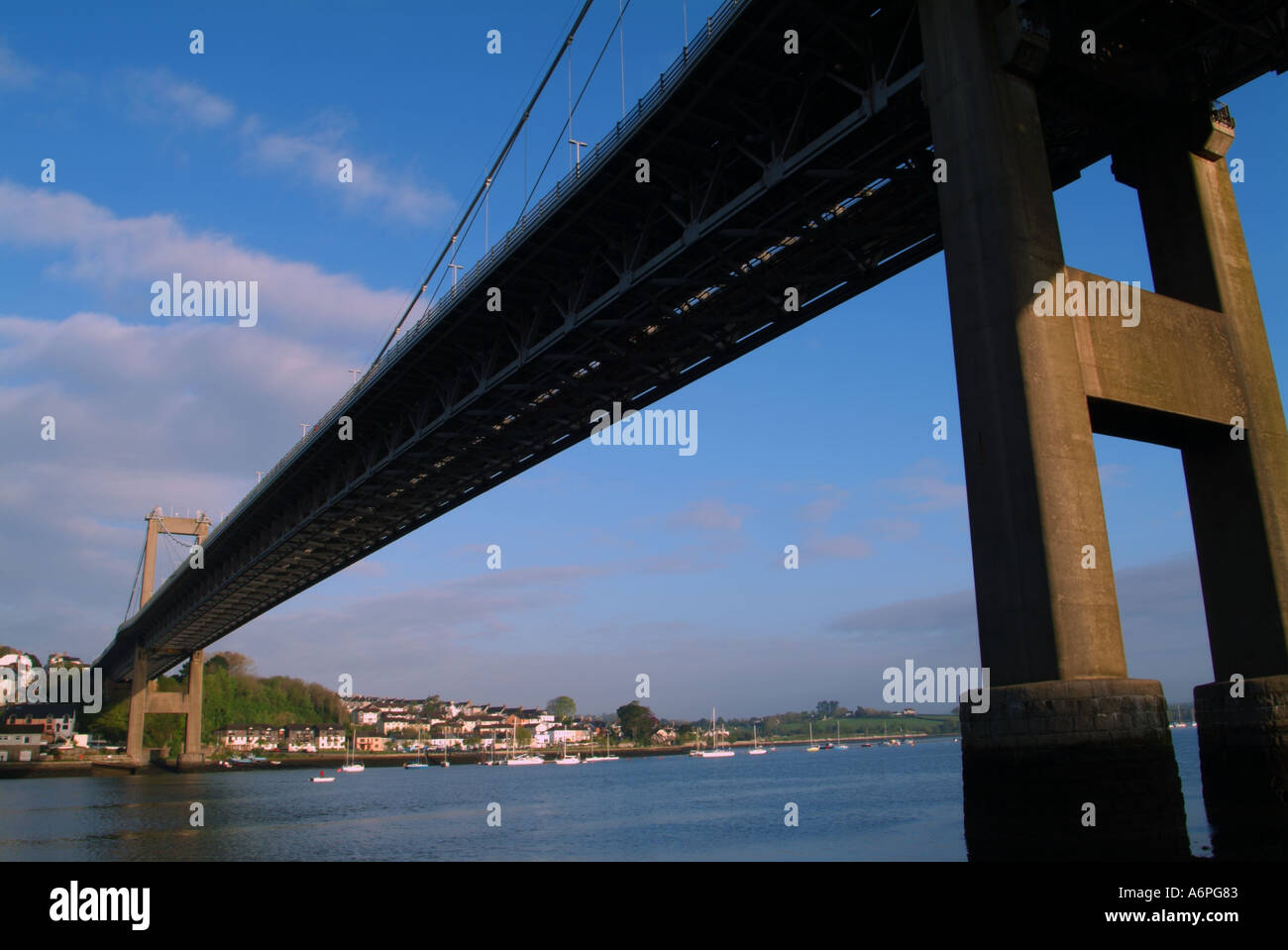 Tamar road and railway bridges Plymouth Devon UK Stock Photo - Alamy