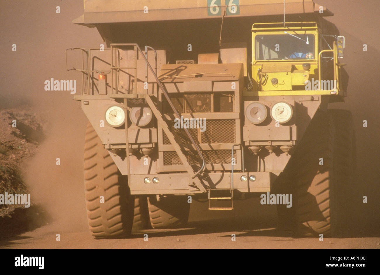 dump truck in mine Stock Photo - Alamy