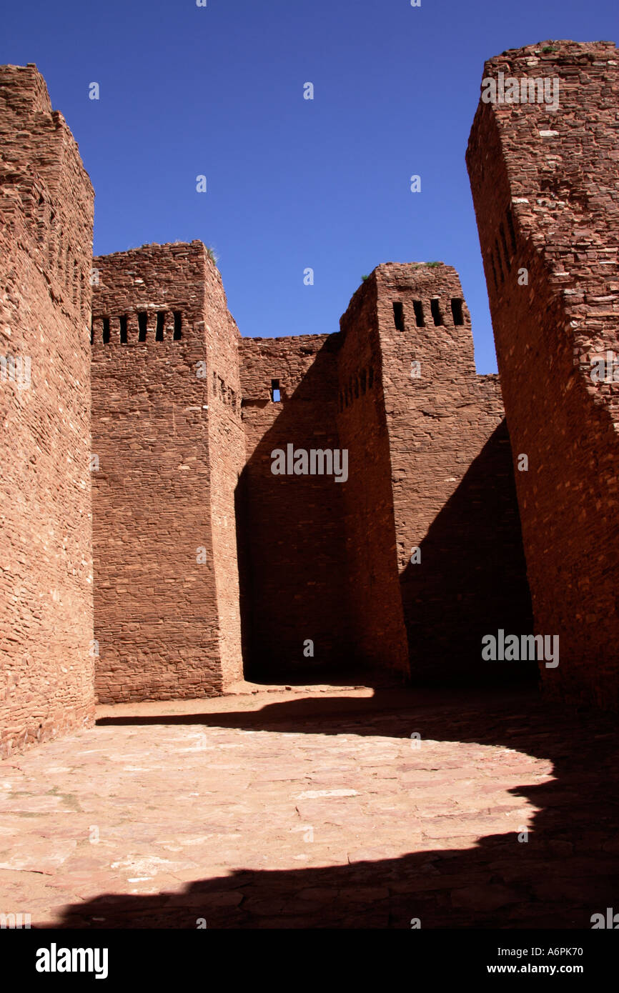Quarai ruins, Salinas Pueblo Missions National Monument, New Mexico ...