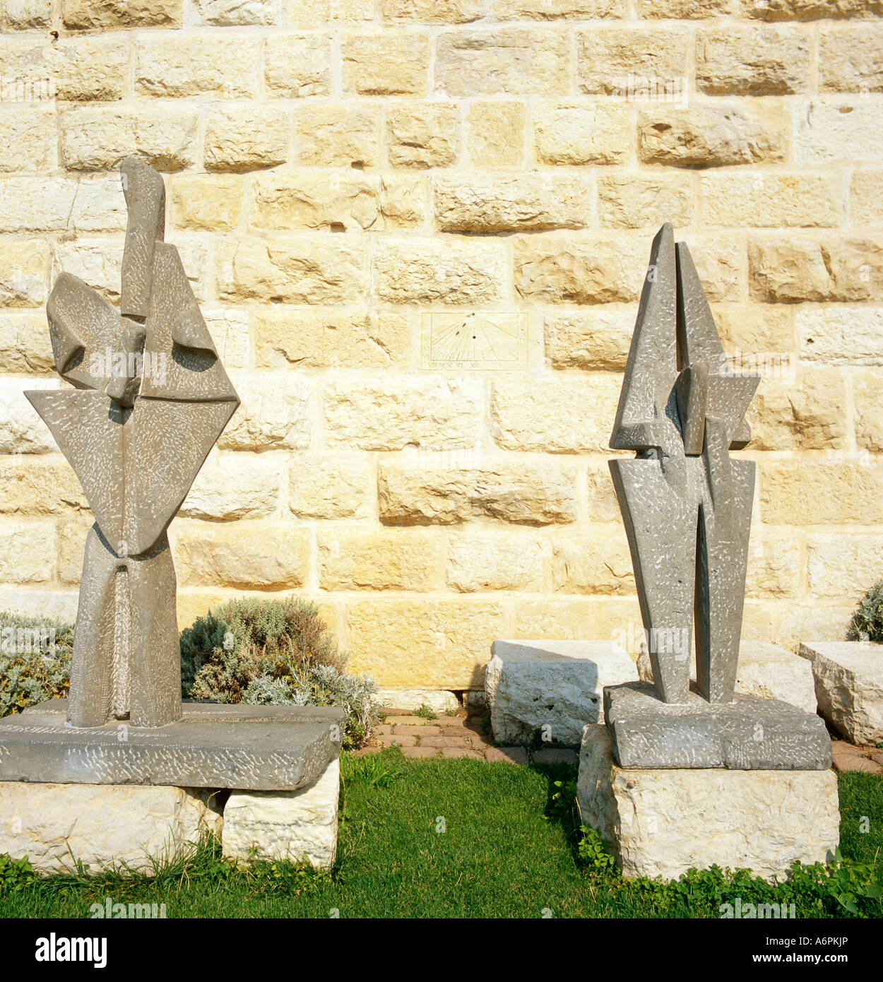 Sculpture Outside The Picasso Museum Antibes Provence France Europe ...