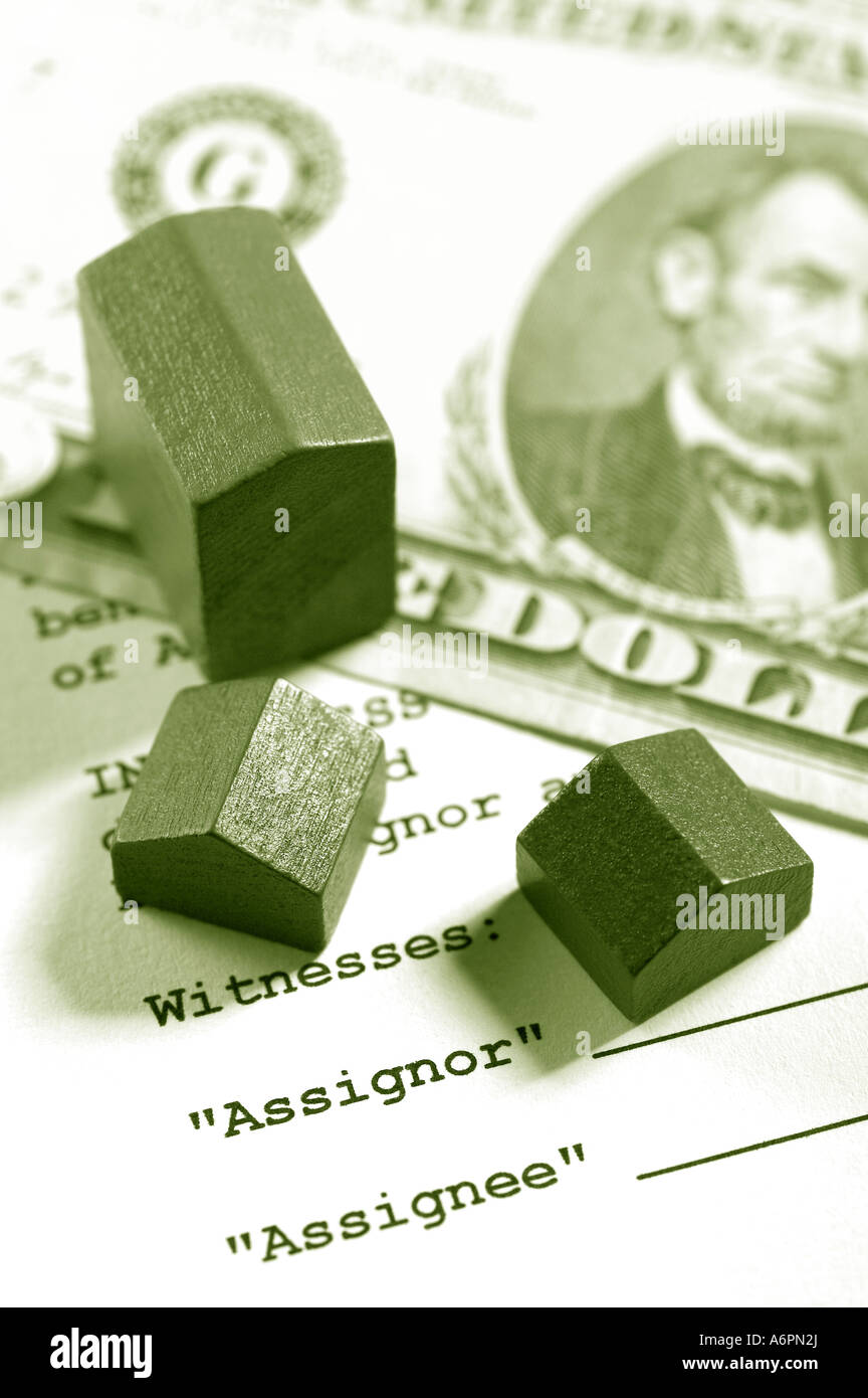 Monopoly houses on a dollar hi-res stock photography and images - Alamy