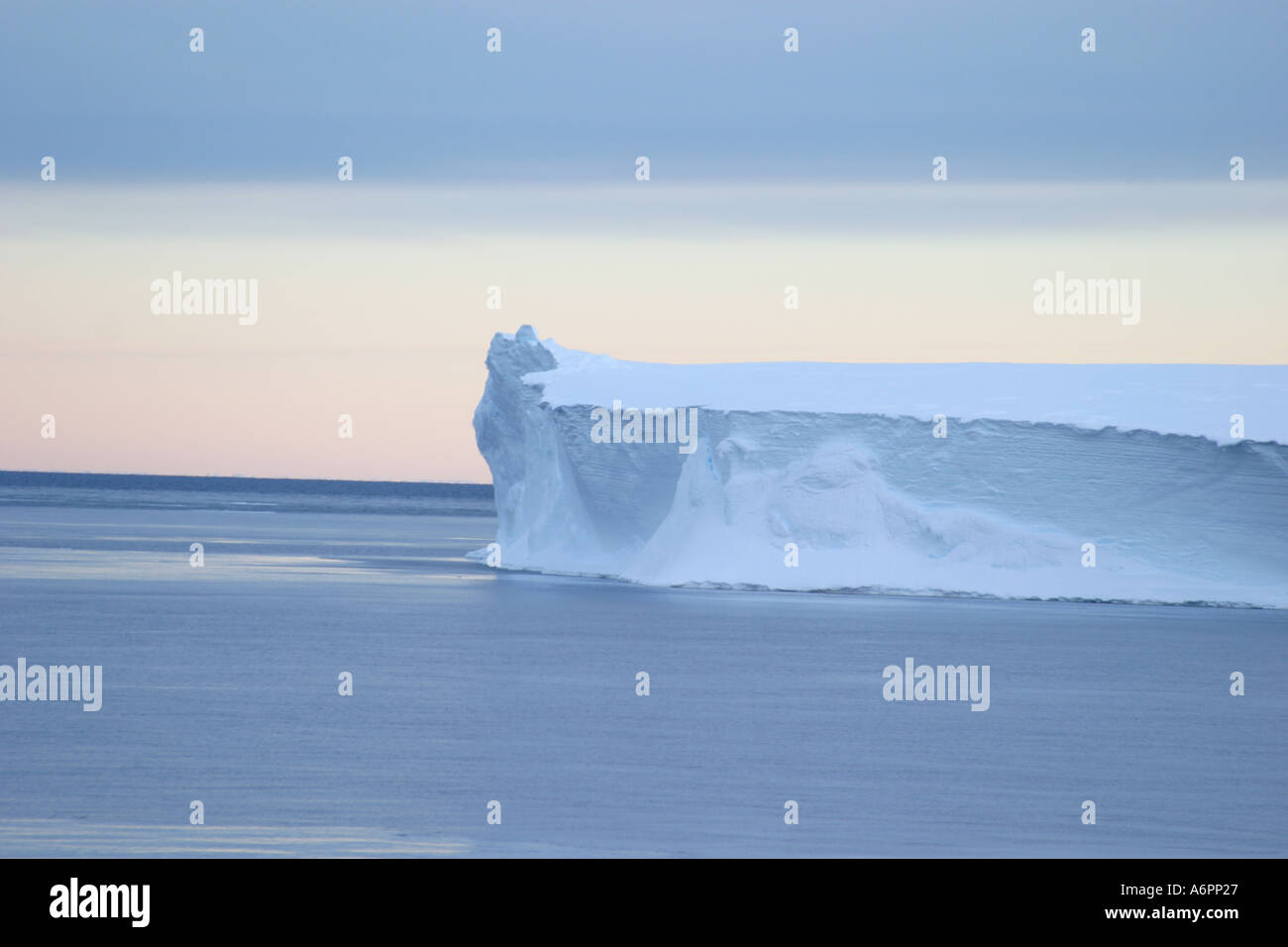 Tabular Iceberg, Atka Bay, Weddell Sea, Antarctica Stock Photo - Alamy