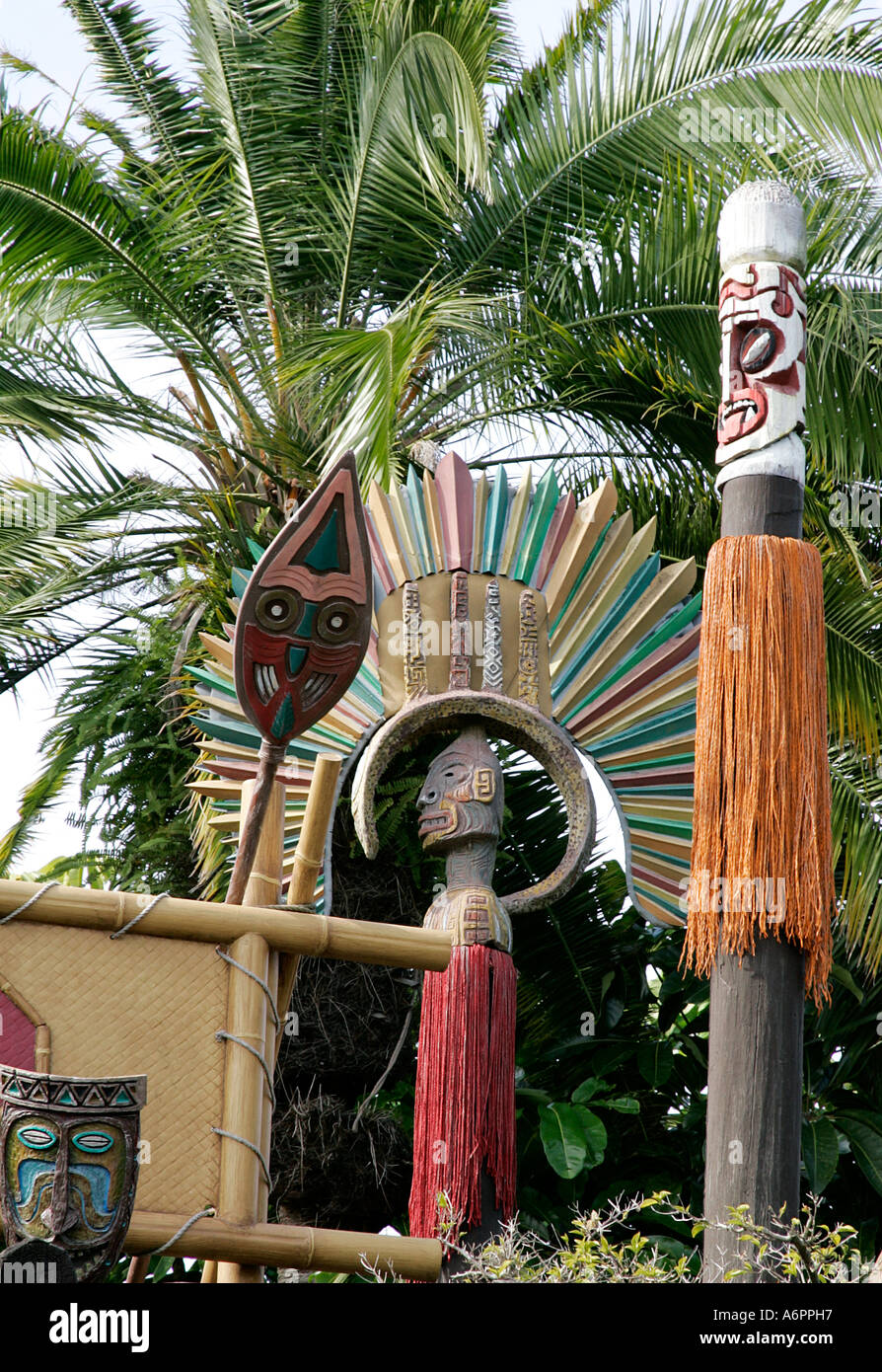 Indian totem decoration Magic Kingdom at Walt Disney World in Lake ...