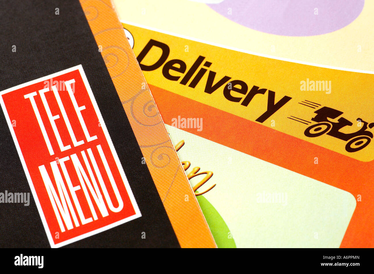 Take away menu menus hi-res stock photography and images - Alamy