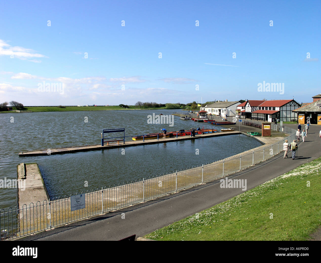 Fairhaven Lake Lytham St Annes Lancashire Stock Photo - Alamy