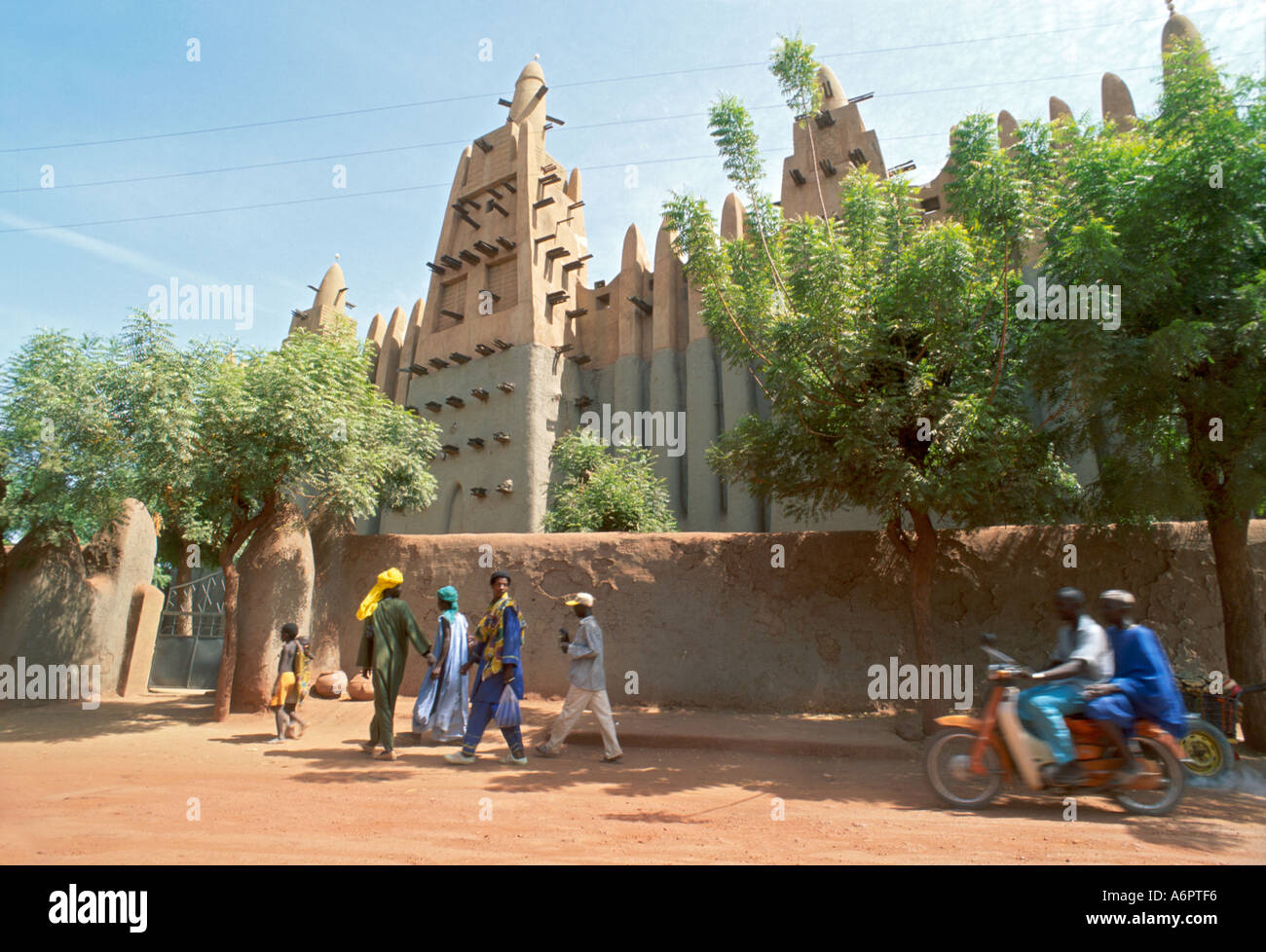 Grand mosque. Mopti, Mali Stock Photo - Alamy