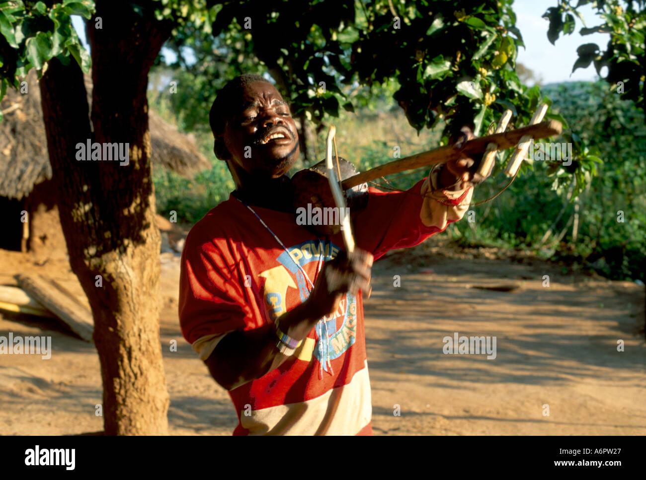 Home made musical instruments hi-res stock photography and images - Alamy