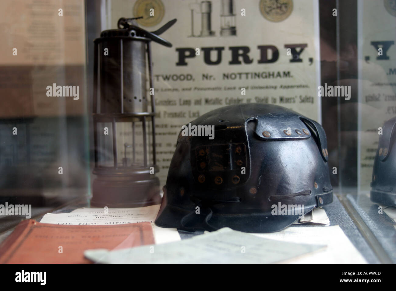 The mining display at Durban House Purdy safety Lamp The D H Lawrence ...