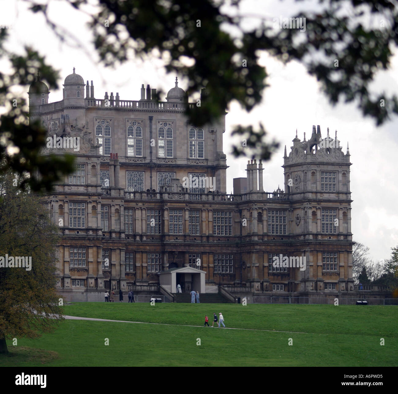 Wollaton Hall front elevation home of the Willoughby s built in the ...