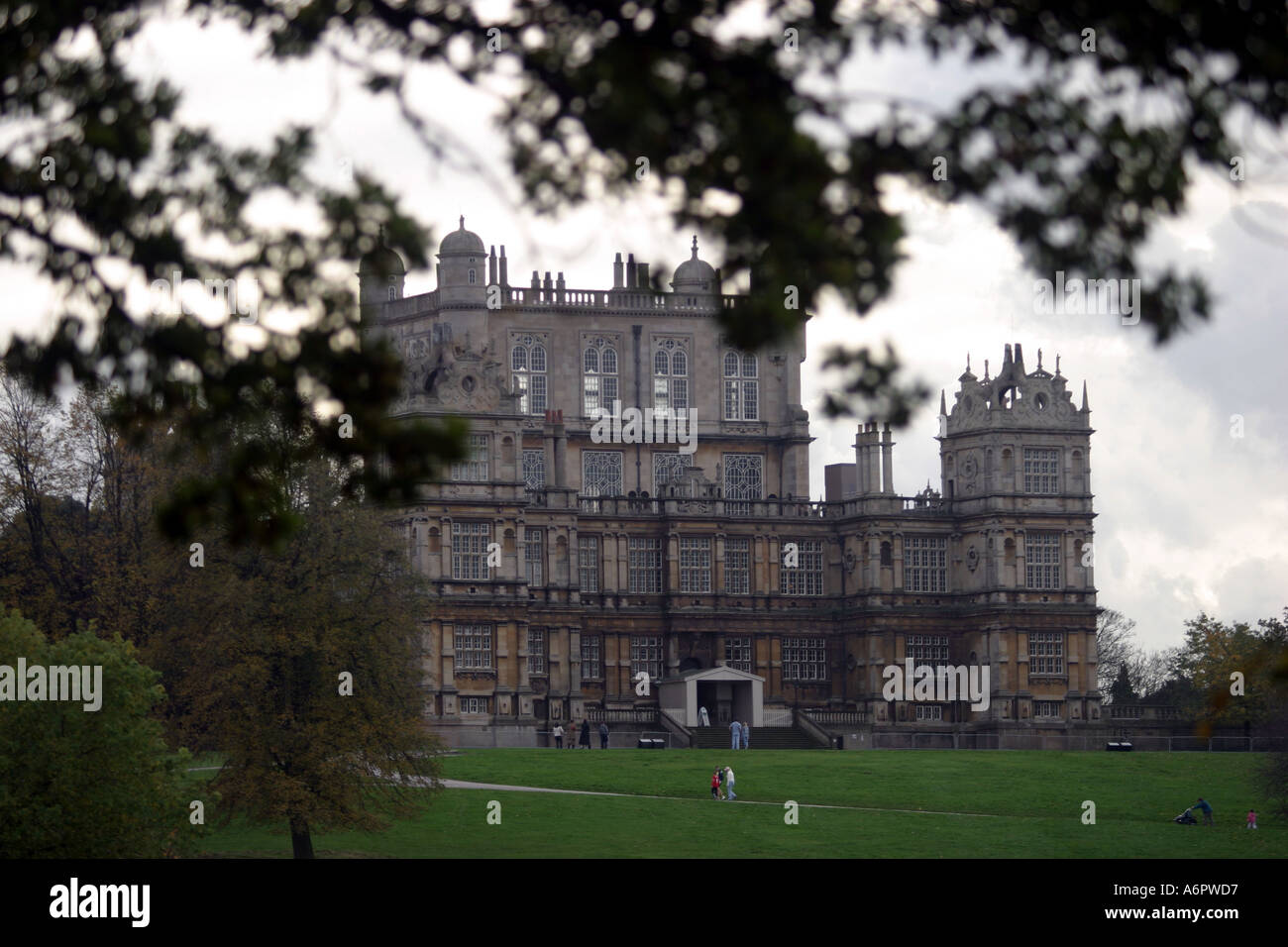 Wollaton Hall front elevation home of the Willoughby s built in the ...