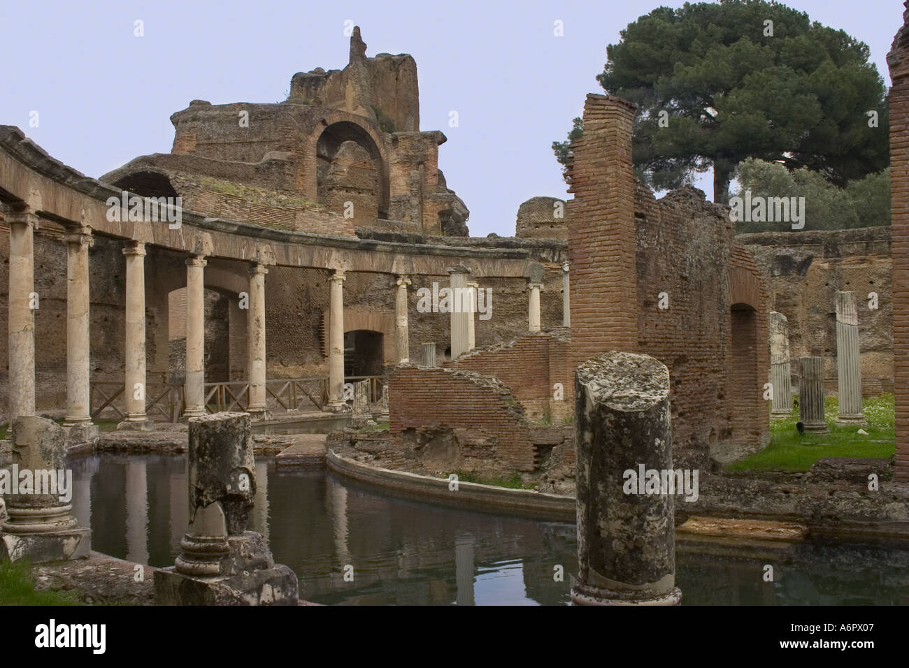 Ruins of roman baths Stock Photo - Alamy