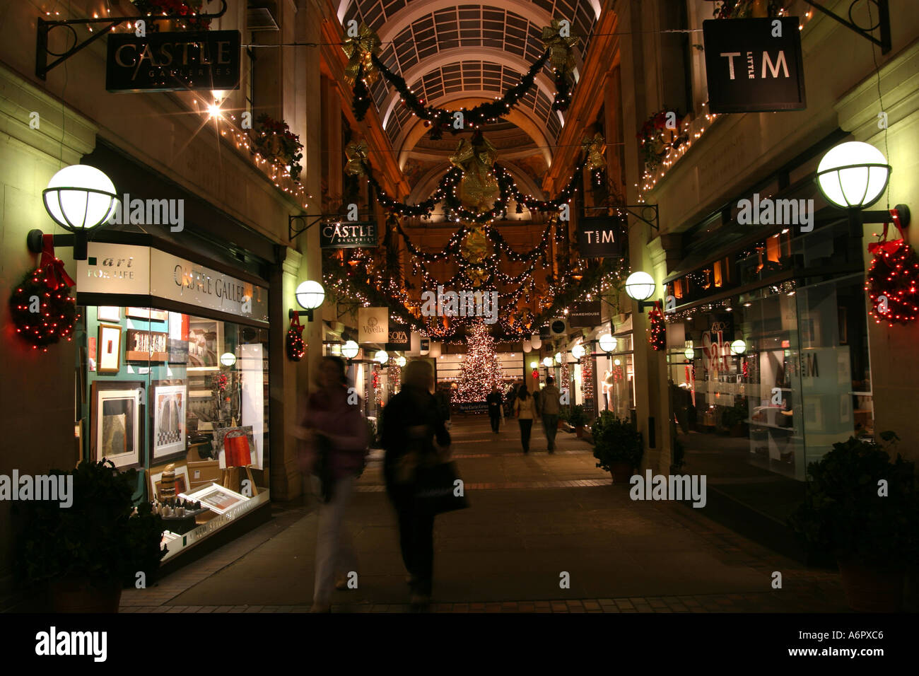 Exchange arcade nottingham shopping hi-res stock photography and images ...
