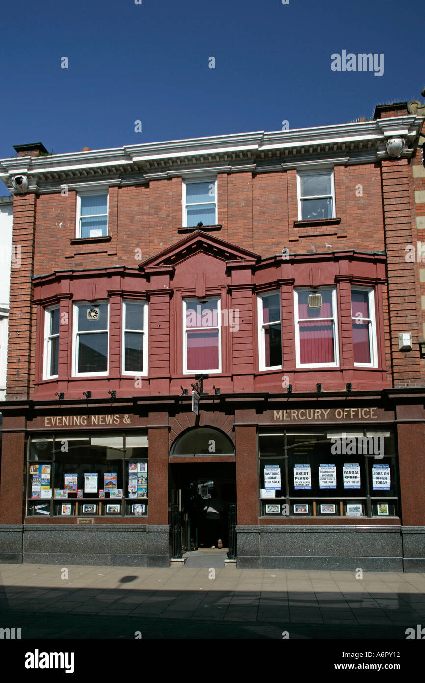 Scarborough Evening News and Mercury Offices Aberdeen Walk Scarborough ...
