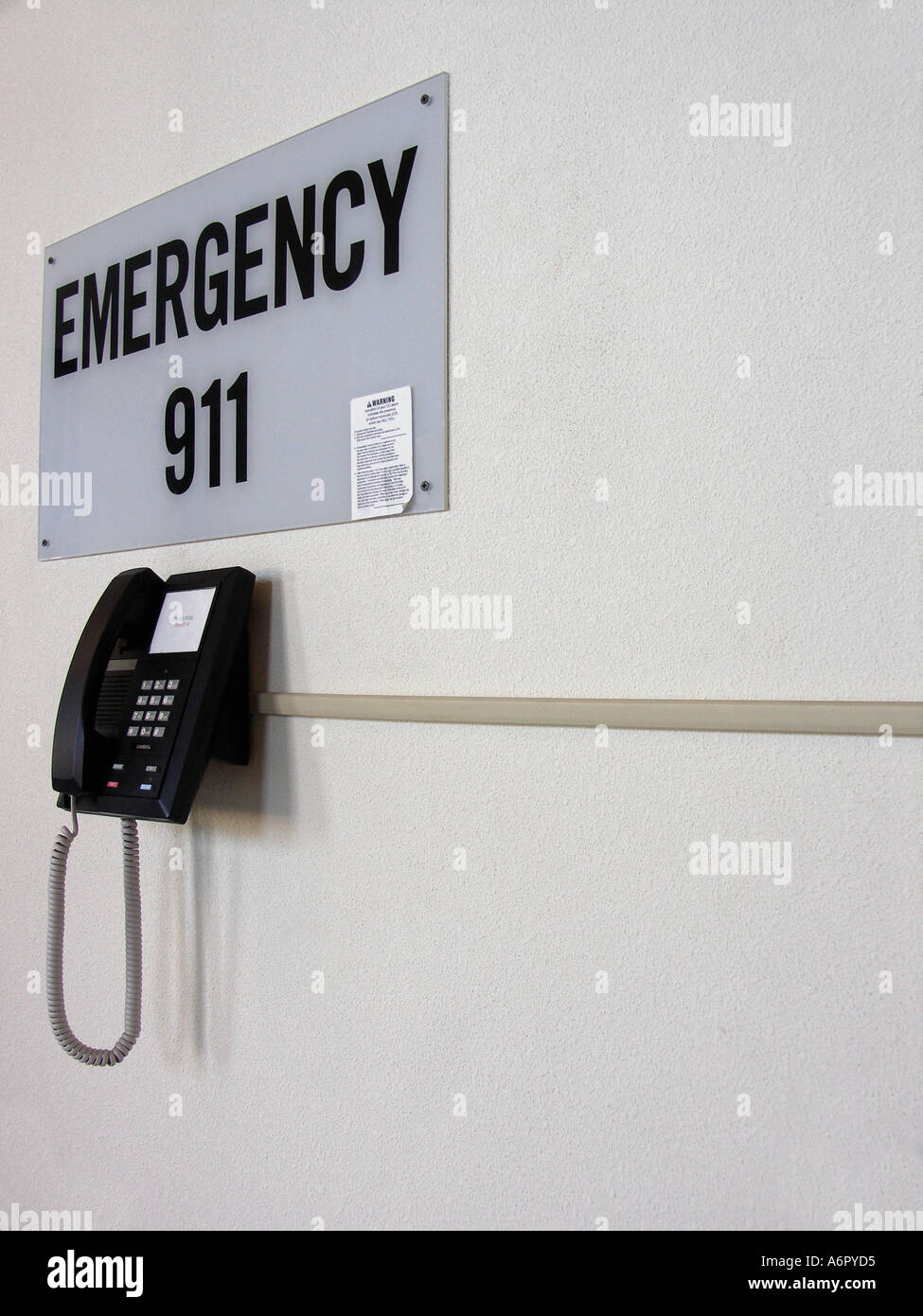 Emergency 911 Phone Stock Photo - Alamy