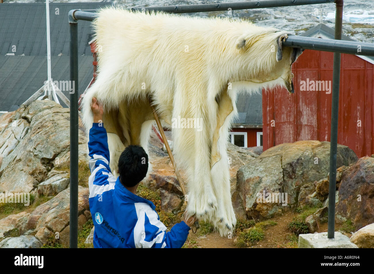 Greenland inuit fur hi-res stock photography and images - Alamy