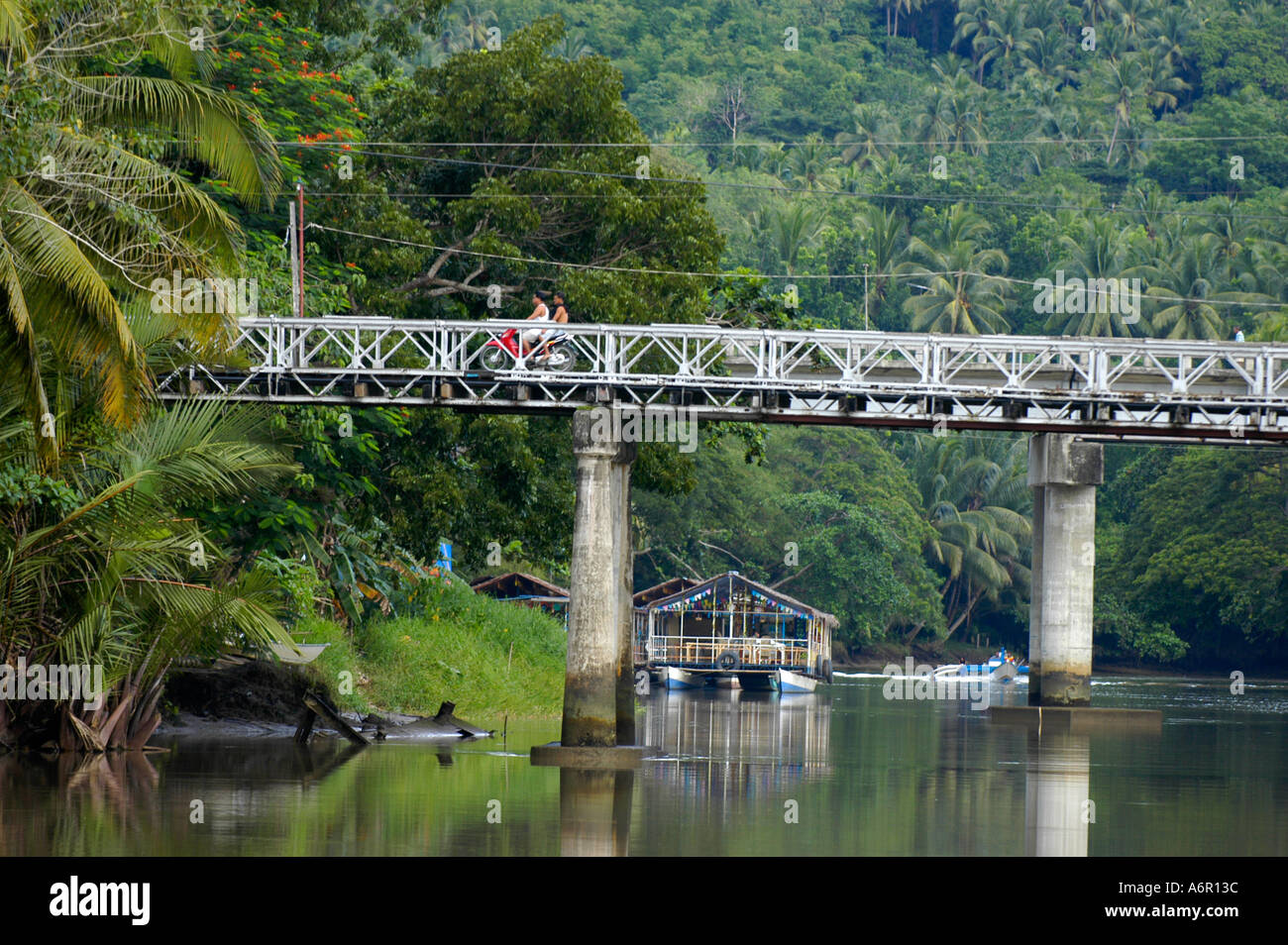 Bridge in Bohol Stock Photo - Alamy