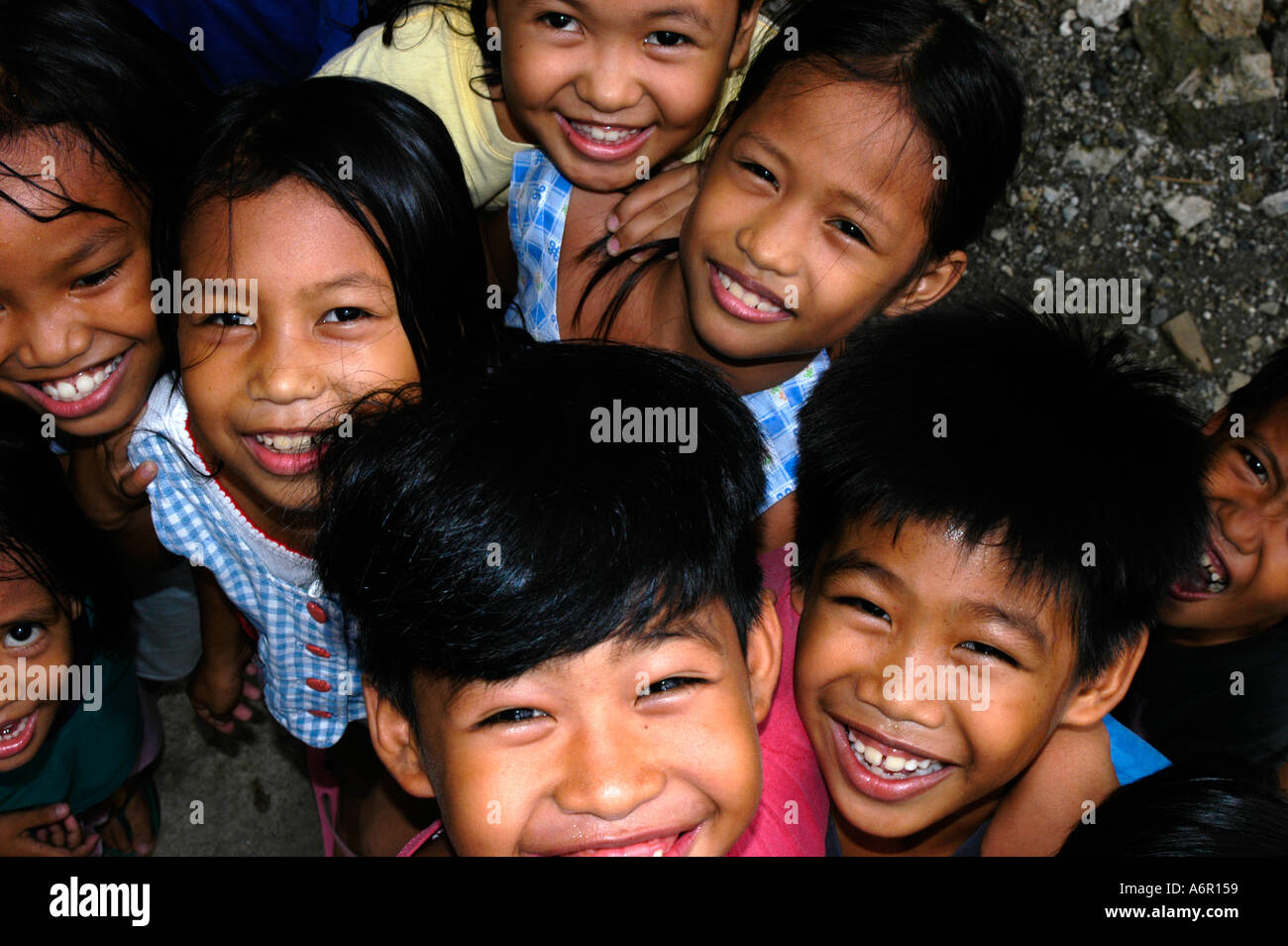 Philippines children playing happy hi-res stock photography and images ...