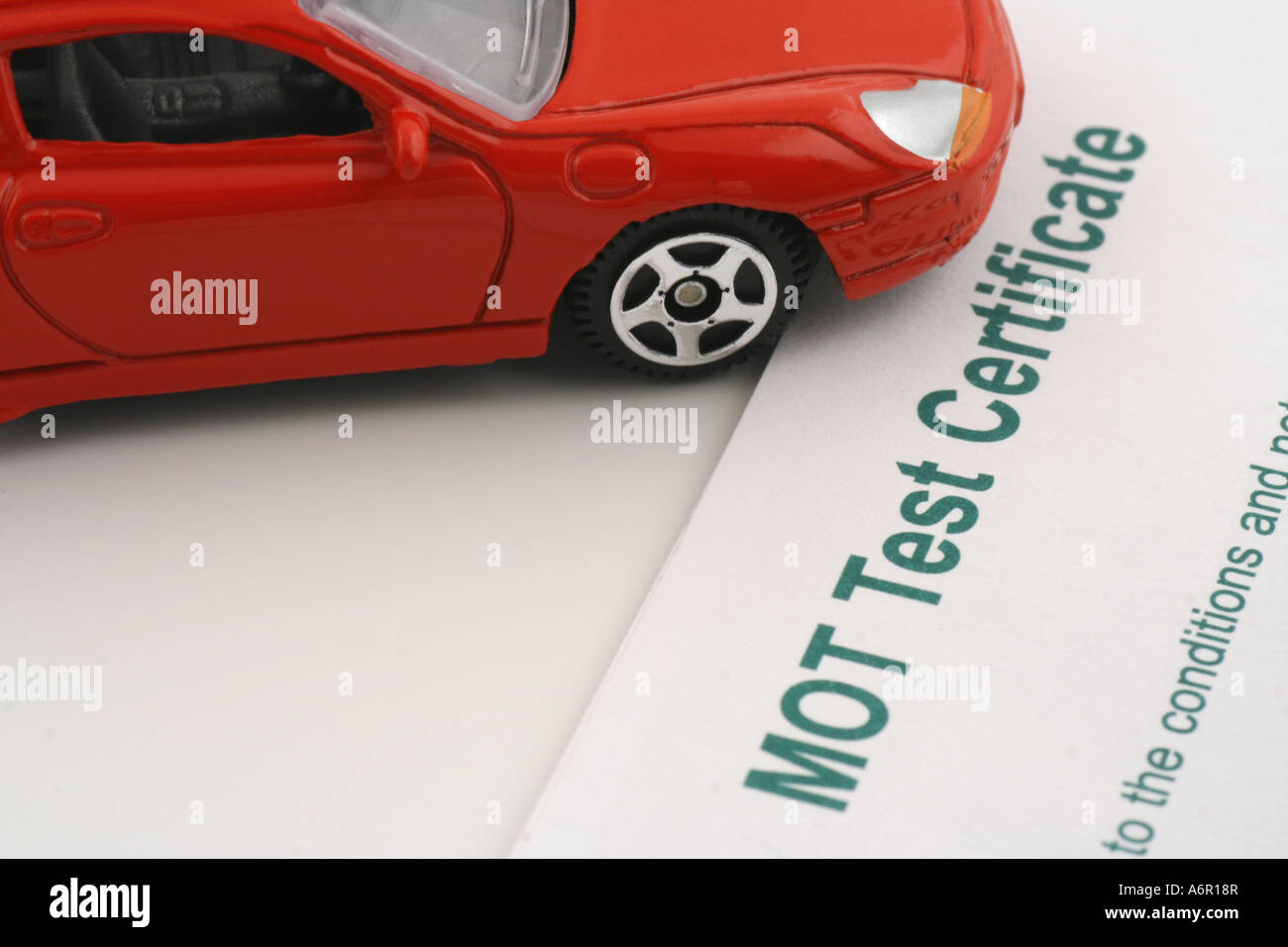 Mot certificate hi-res stock photography and images - Alamy