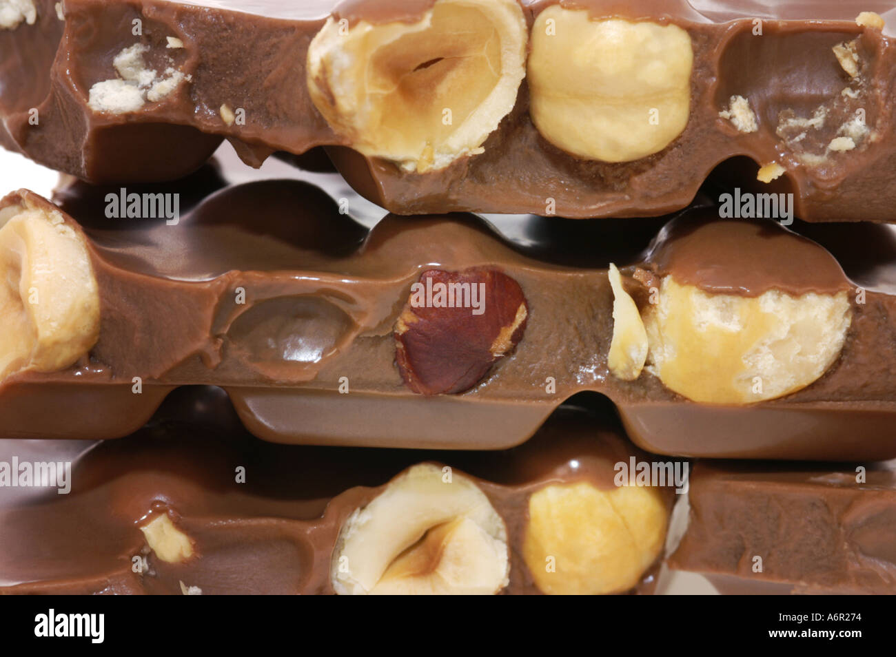 chocolate with nuts Stock Photo - Alamy