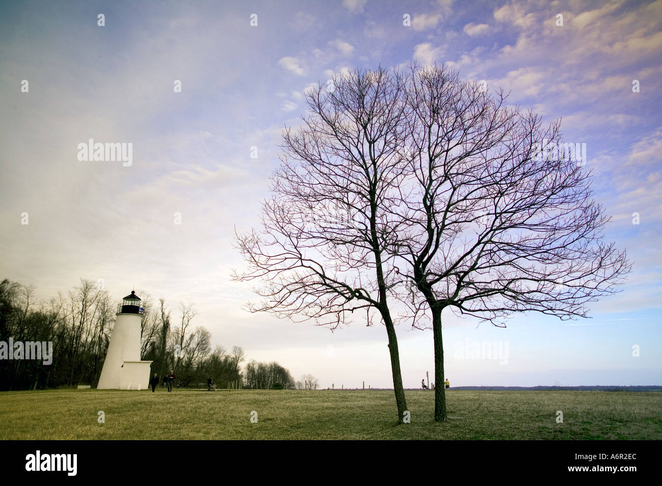 Turkey Point, Lighthouse in Elk Neck State Park, Maryland. Built in ...