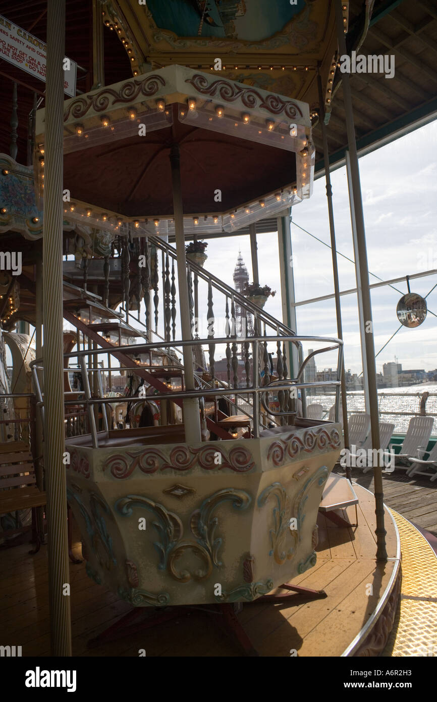 Carousel on north pier,Blackpool,England Stock Photo - Alamy