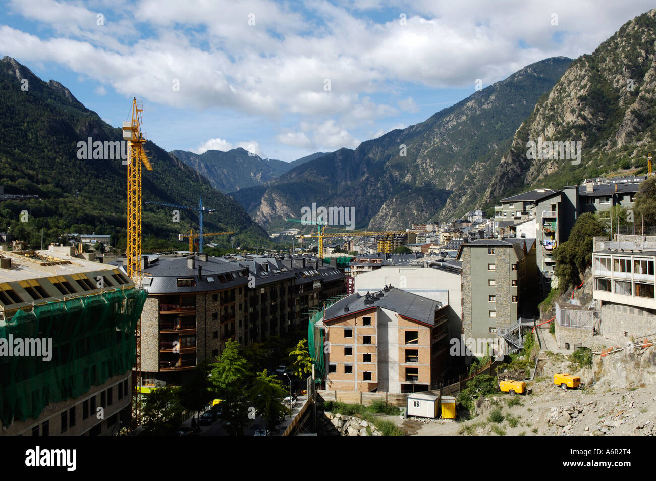 Andorra la vella andorra construction hi-res stock photography and ...