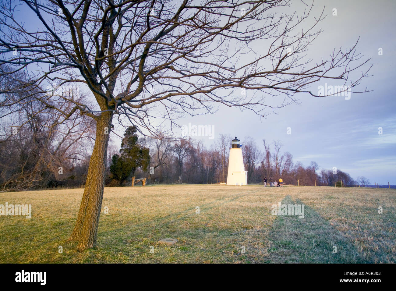 Turkey Point, Lighthouse in Elk Neck State Park, Maryland. Built in ...