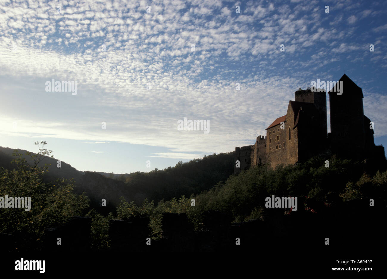 Ruin of castle hardegg hi-res stock photography and images - Alamy