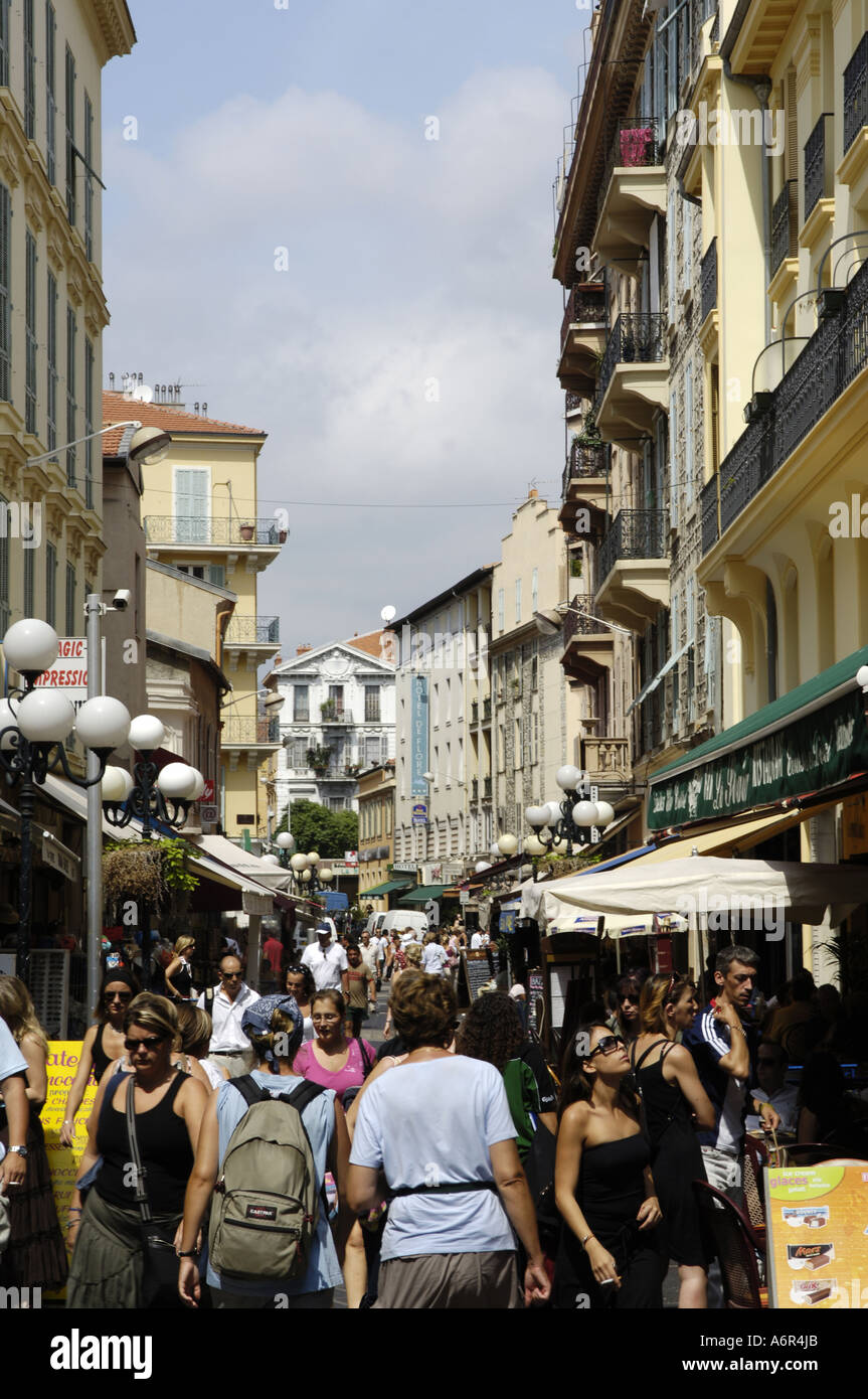 Crowd people old town hi-res stock photography and images - Alamy