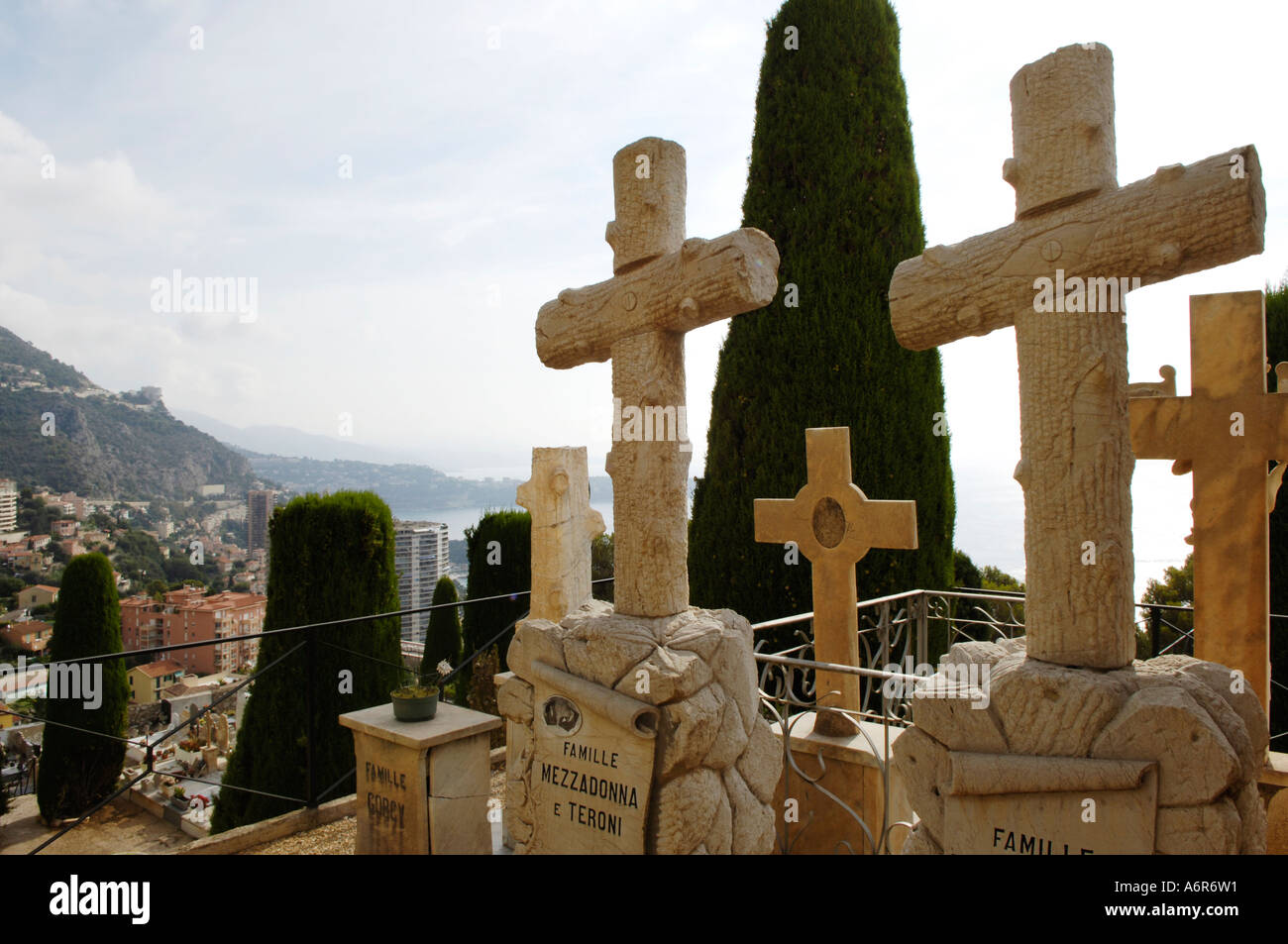 Monaco cemetery hi-res stock photography and images - Alamy