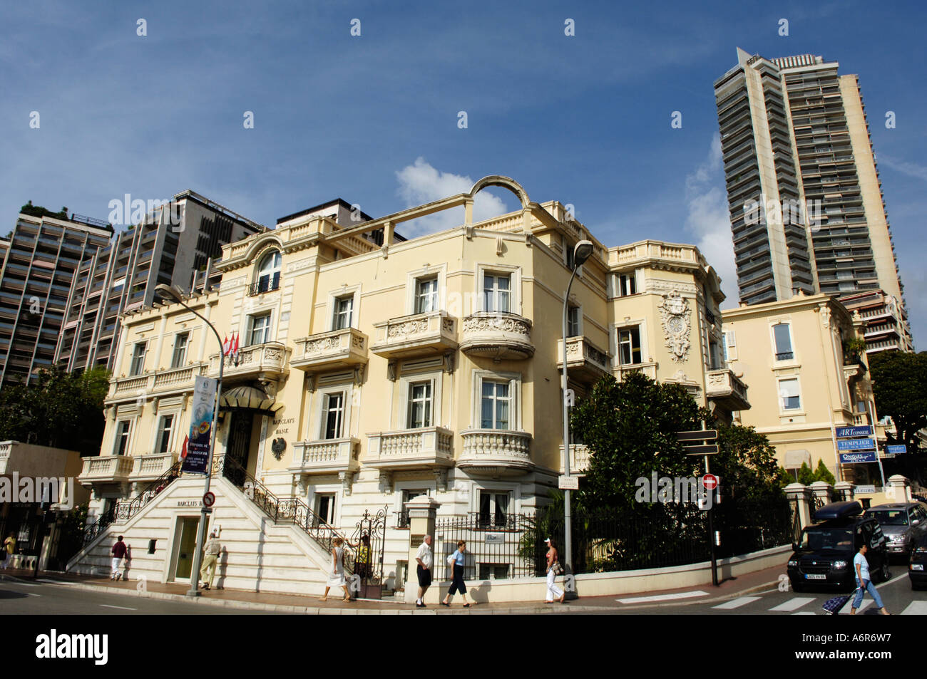 Monaco, private bank, Barclays Stock Photo - Alamy