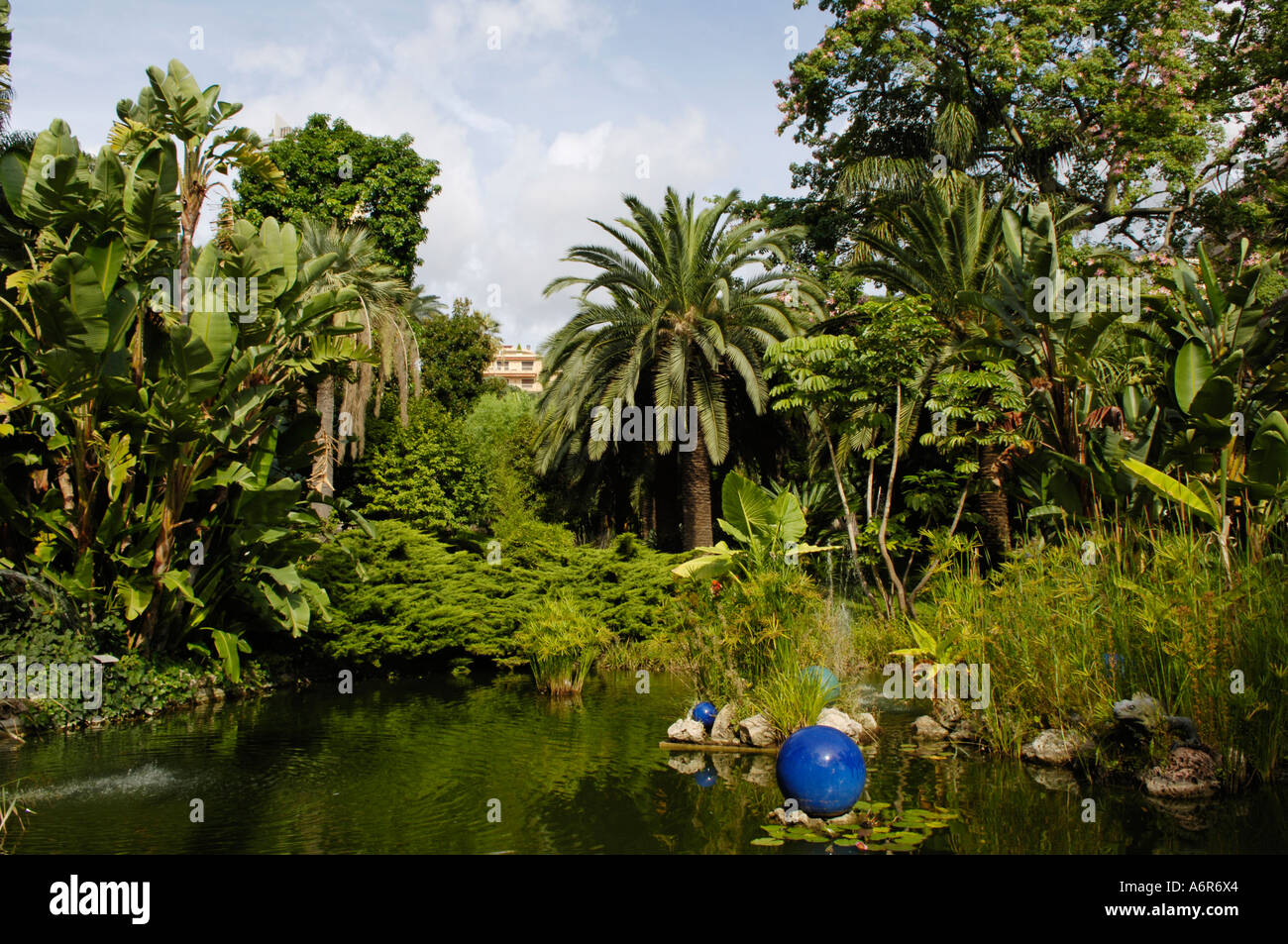 Monaco, park Stock Photo: 6647843 - Alamy