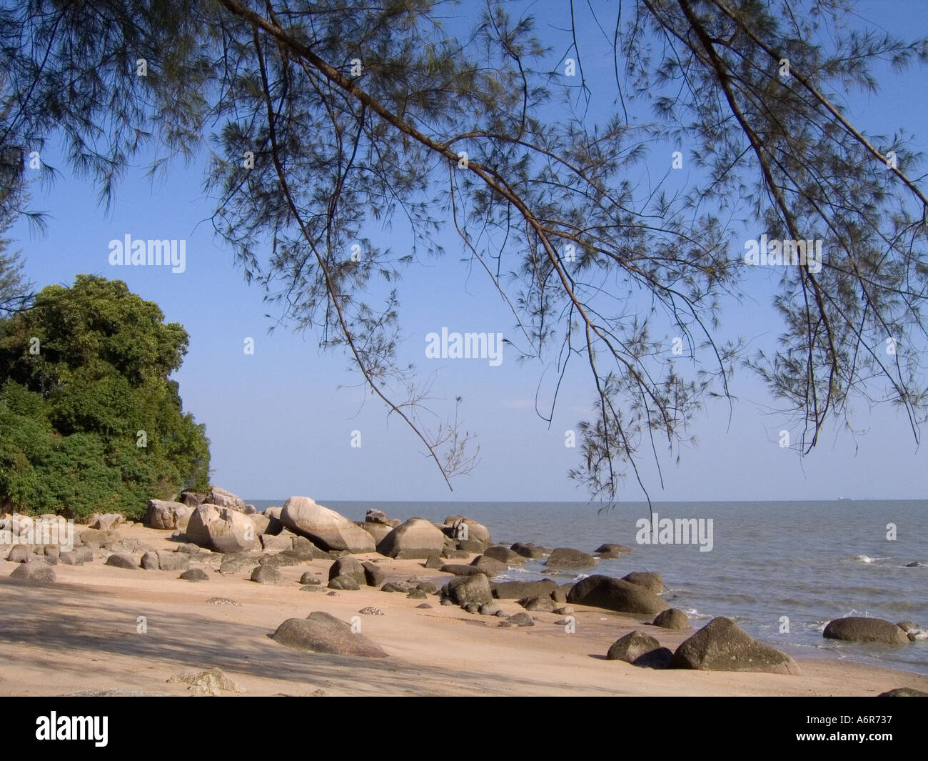 Batu Ferringhi Beach in Penang Malaysia Stock Photo - Alamy