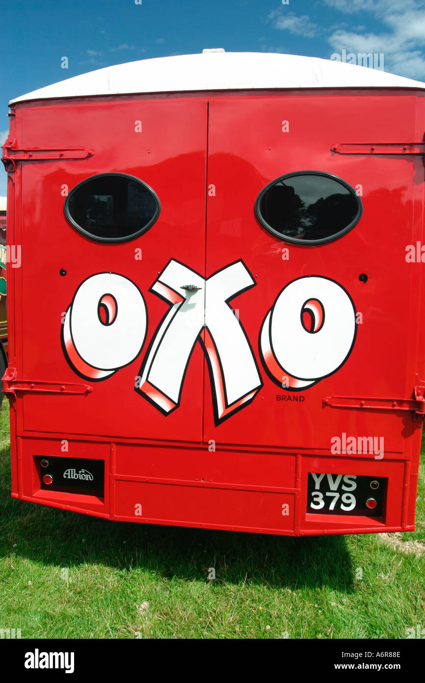 oxo delivery van Stock Photo - Alamy
