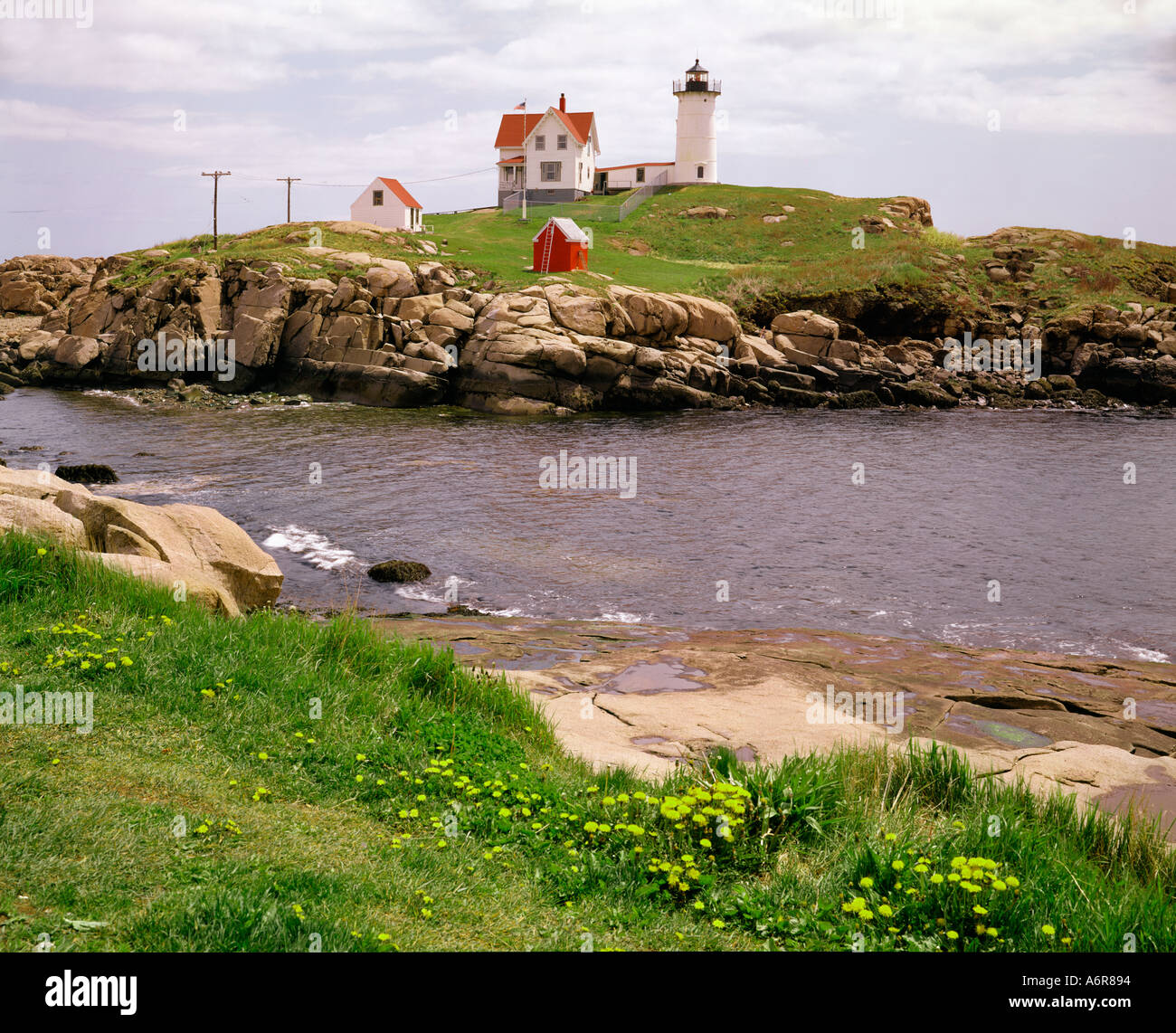 Nubble lighthouse hi-res stock photography and images - Alamy