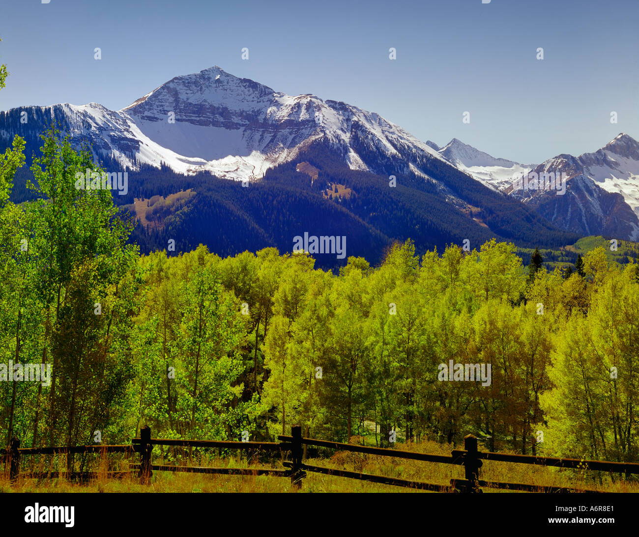 San Juan Mountains in Colorado USA Stock Photo - Alamy