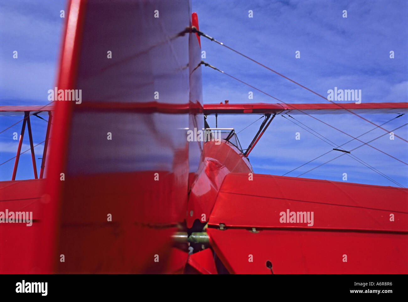 Stearman biplane rudder hi-res stock photography and images - Alamy