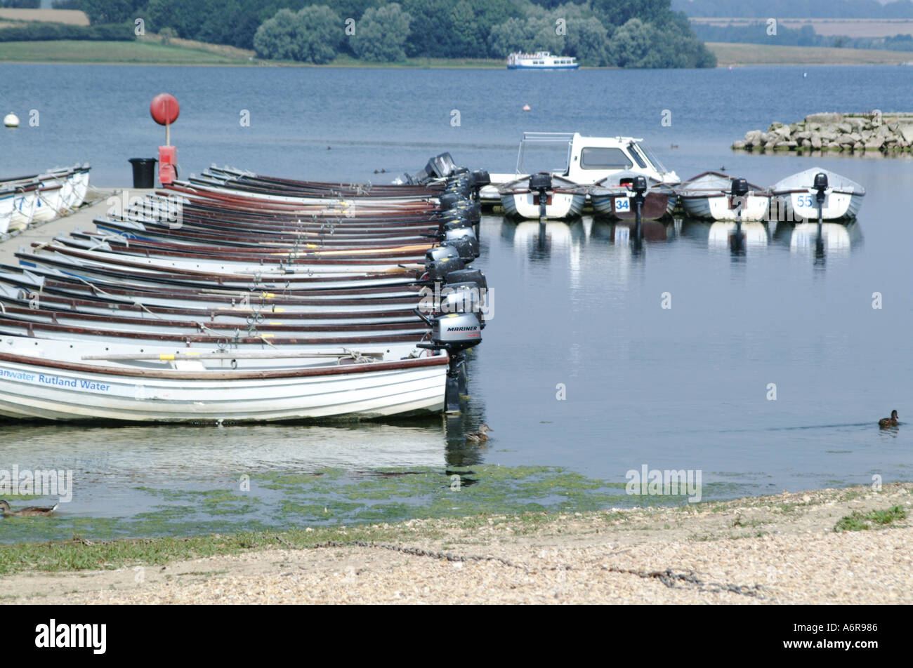 Boats On A Pier Stock Photo - Alamy