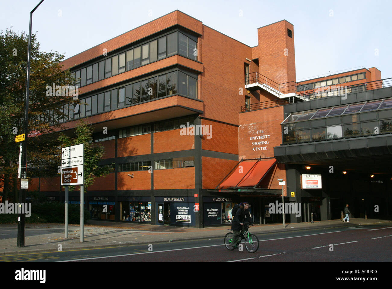 University Shopping Centre University of Manchester Manchester UK Stock ...