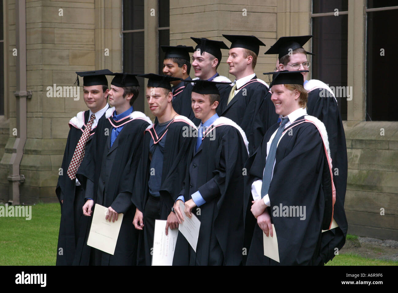 Graduation University of Manchester Manchester UK Stock Photo - Alamy