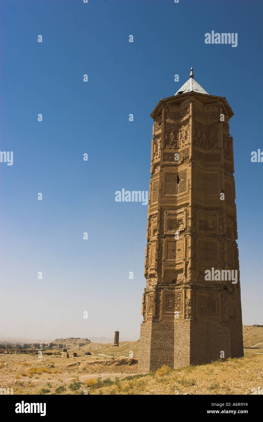 AFGHANISTAN Ghazni Minaret of Sultan Mas ud 111 one of two early 12th ...