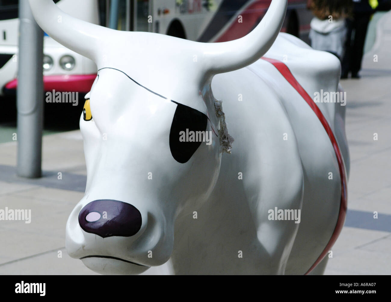 Cow Parade Manchester Stock Photo - Alamy